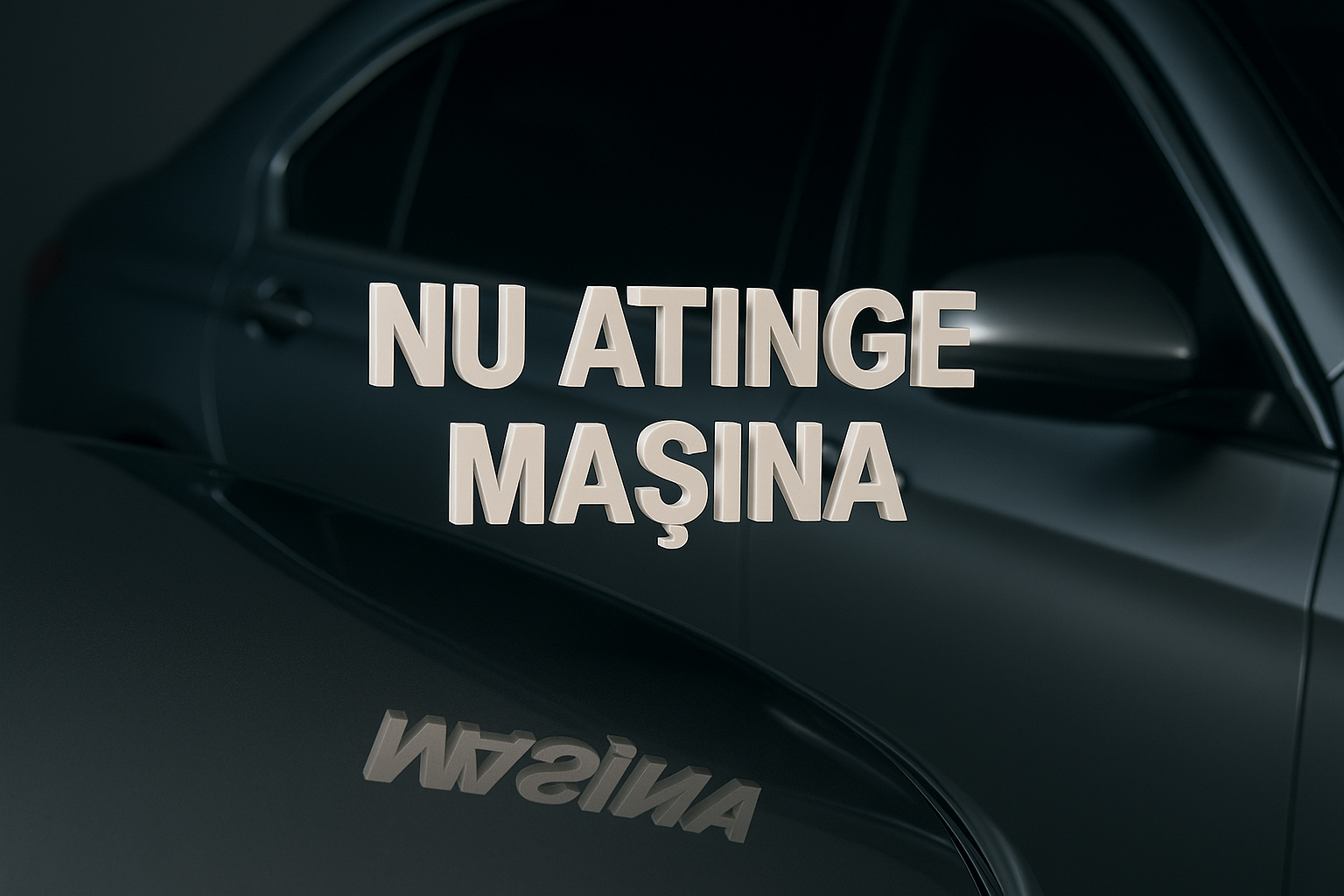 Don't touch my car – Depozitul de Stickere